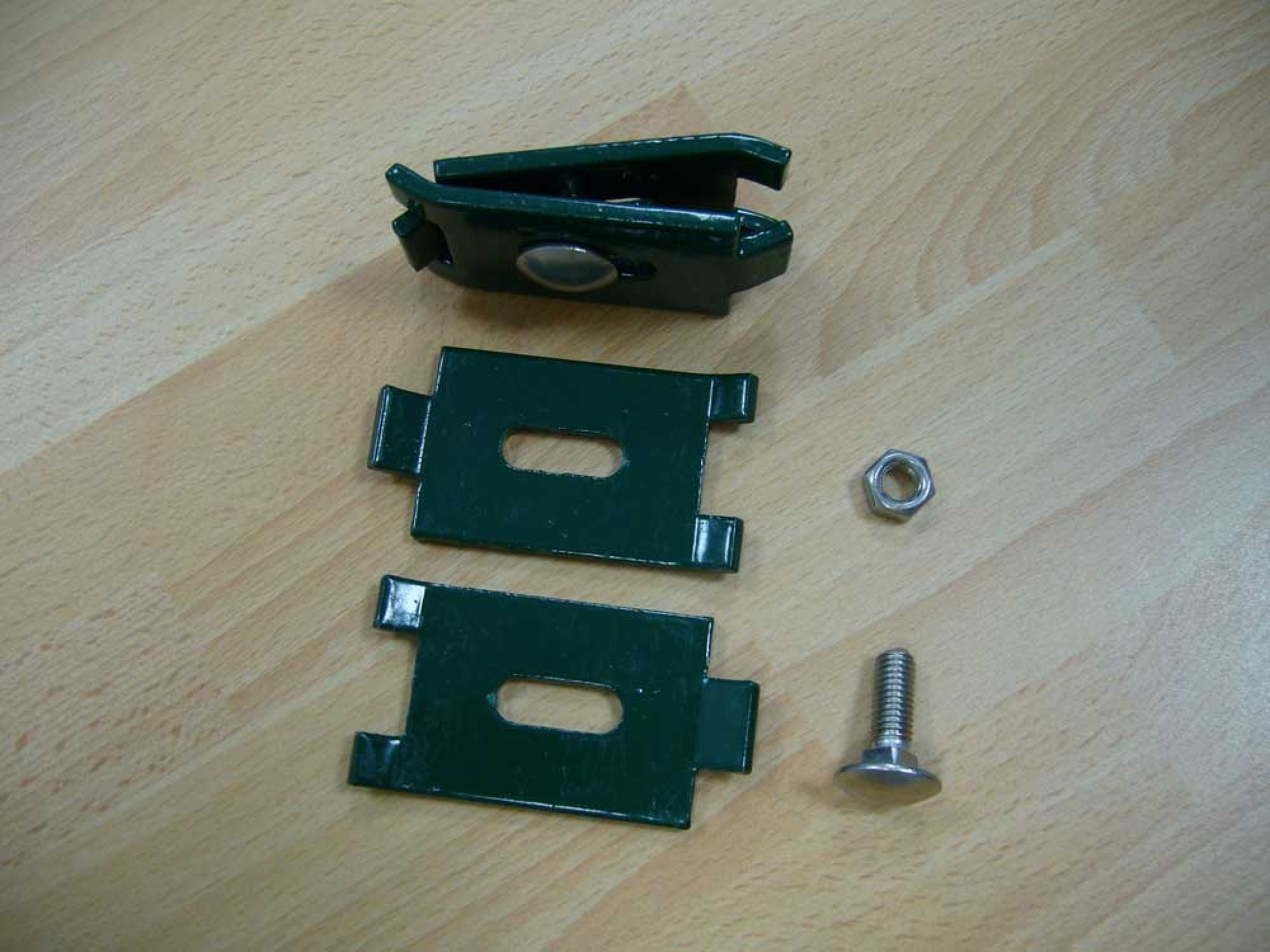 Gittermattenverbinder Paar flache Form