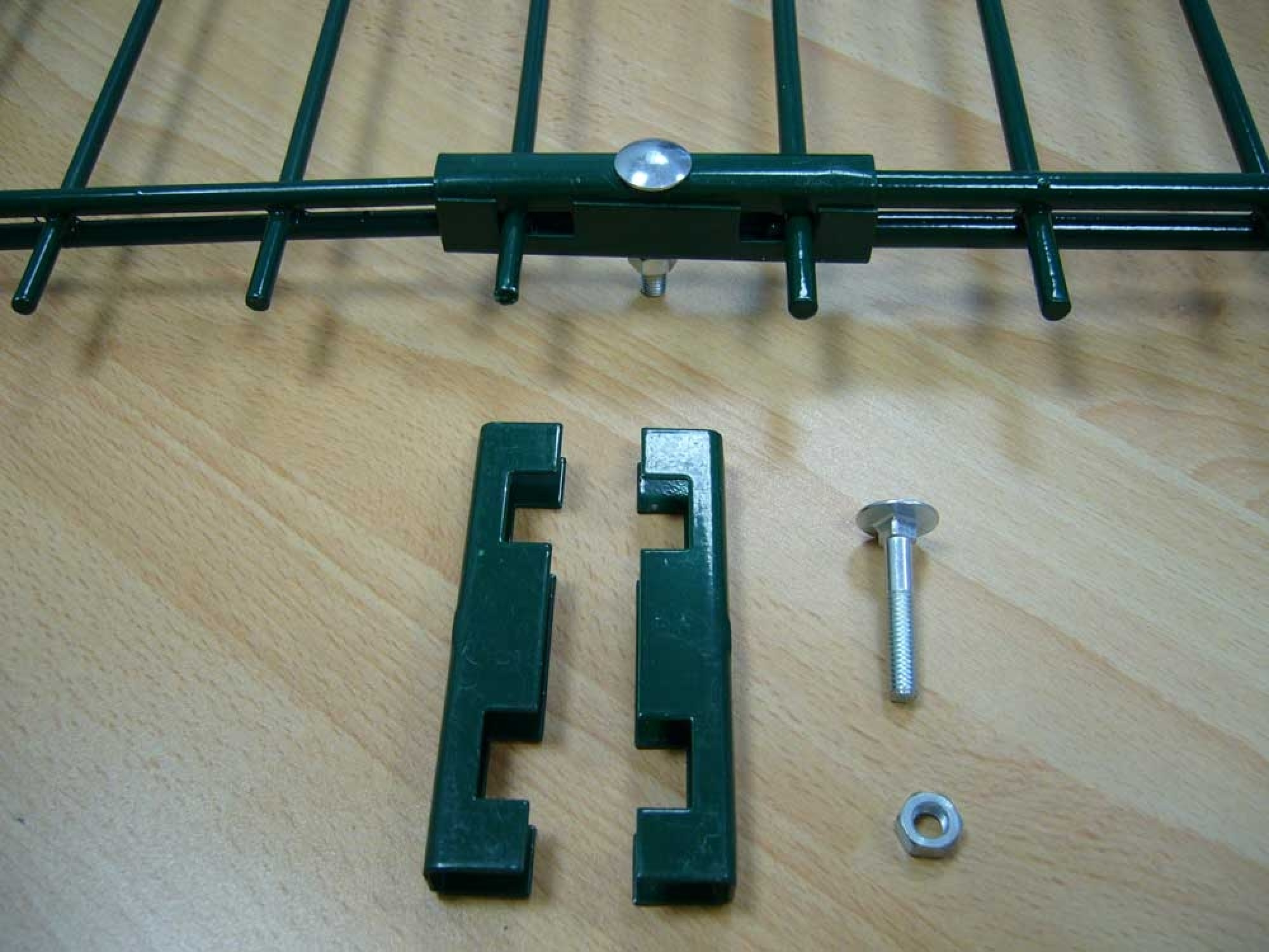 Gittermattenverbinder Paar U-Form
